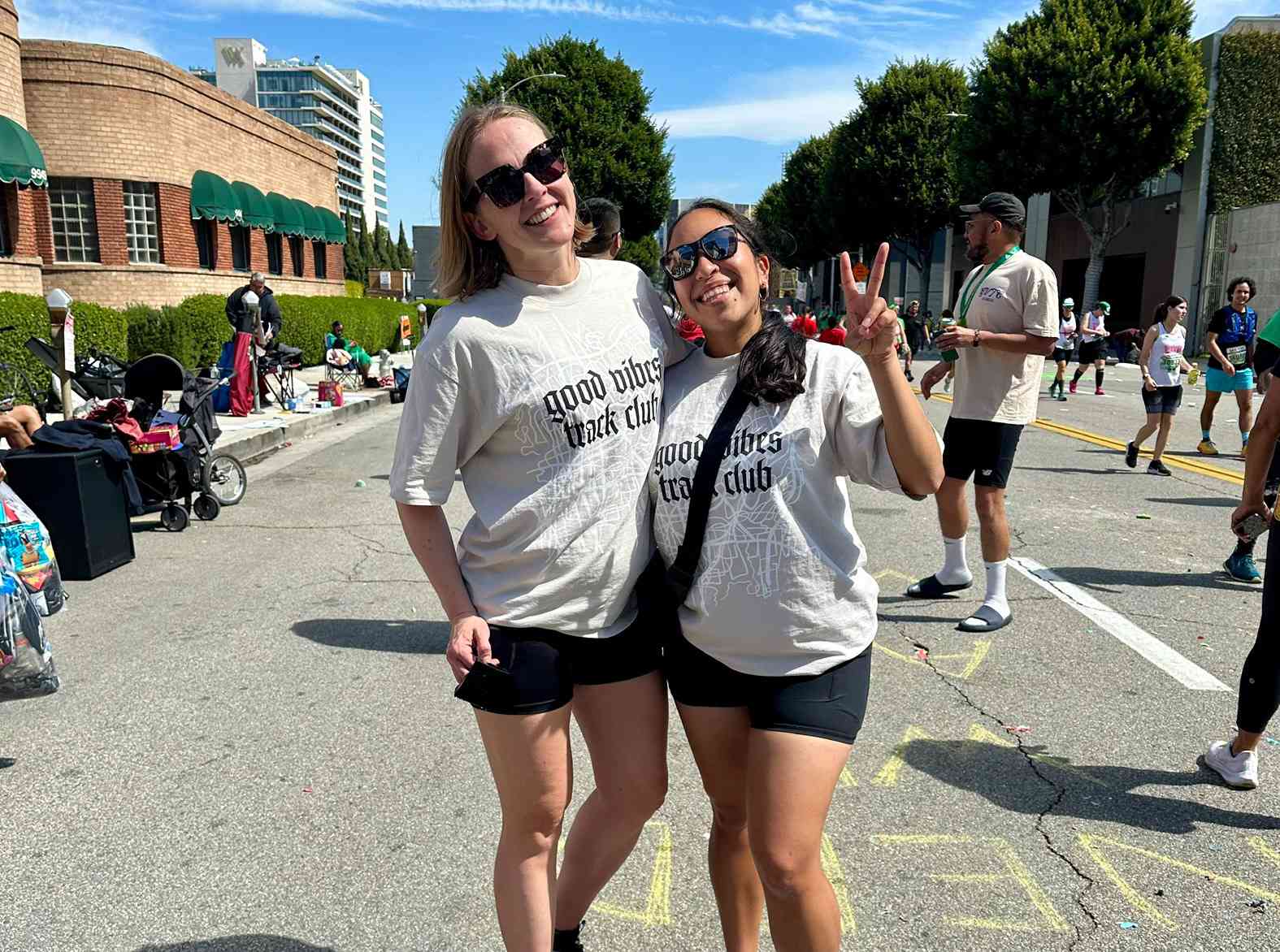 LA runners become friends then homeowners. LA runners become friends then homeowners.